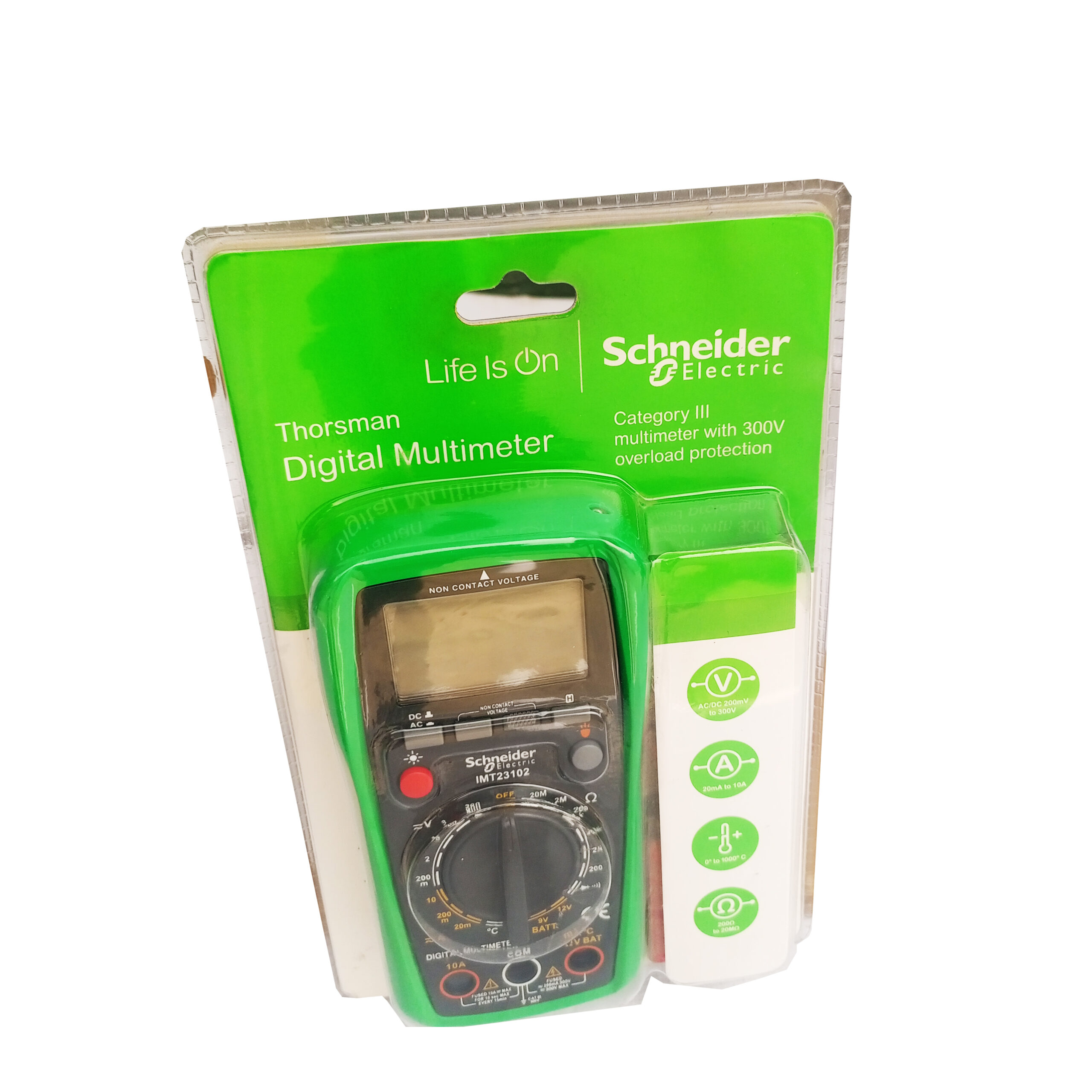 Thorsman Digital Multimeter Cat III 300V – IMT23102 – TekniTeed Group ...